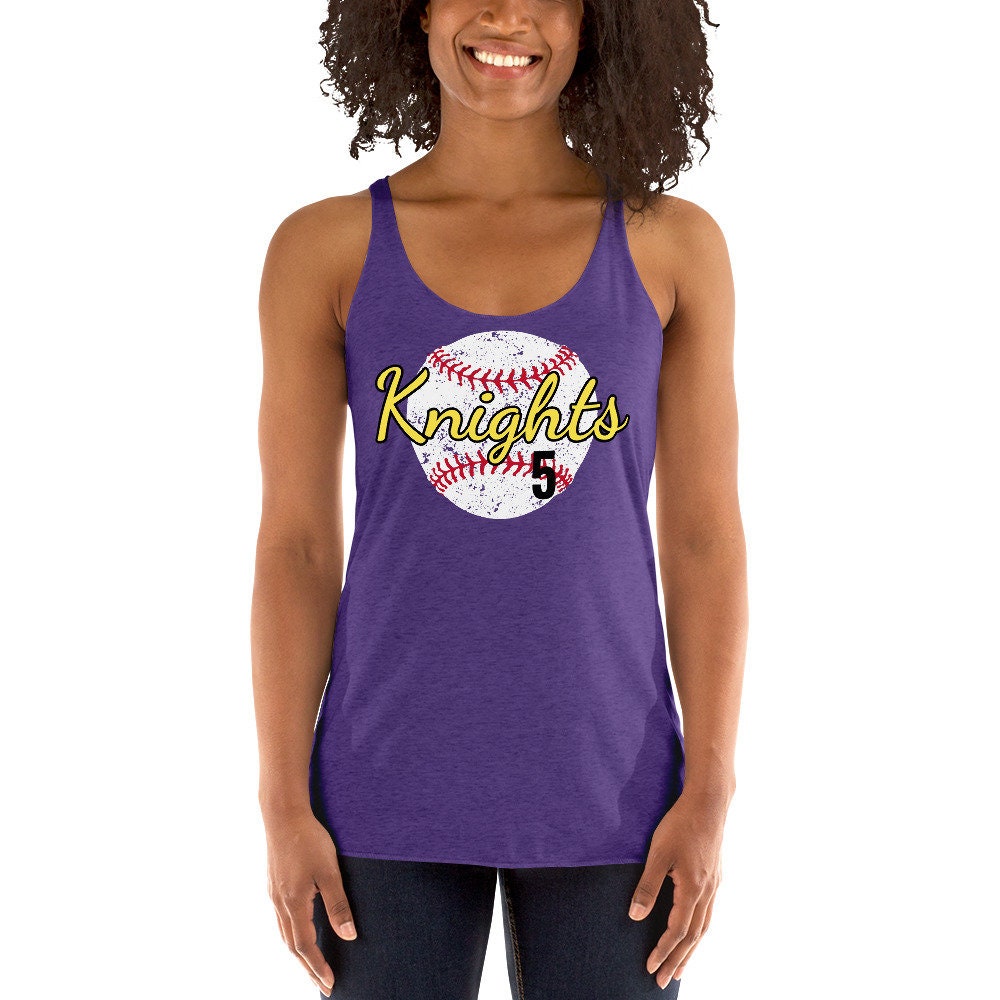 Baseball Tank for Women, Custom Baseball Tank, Personalized Baseball ...