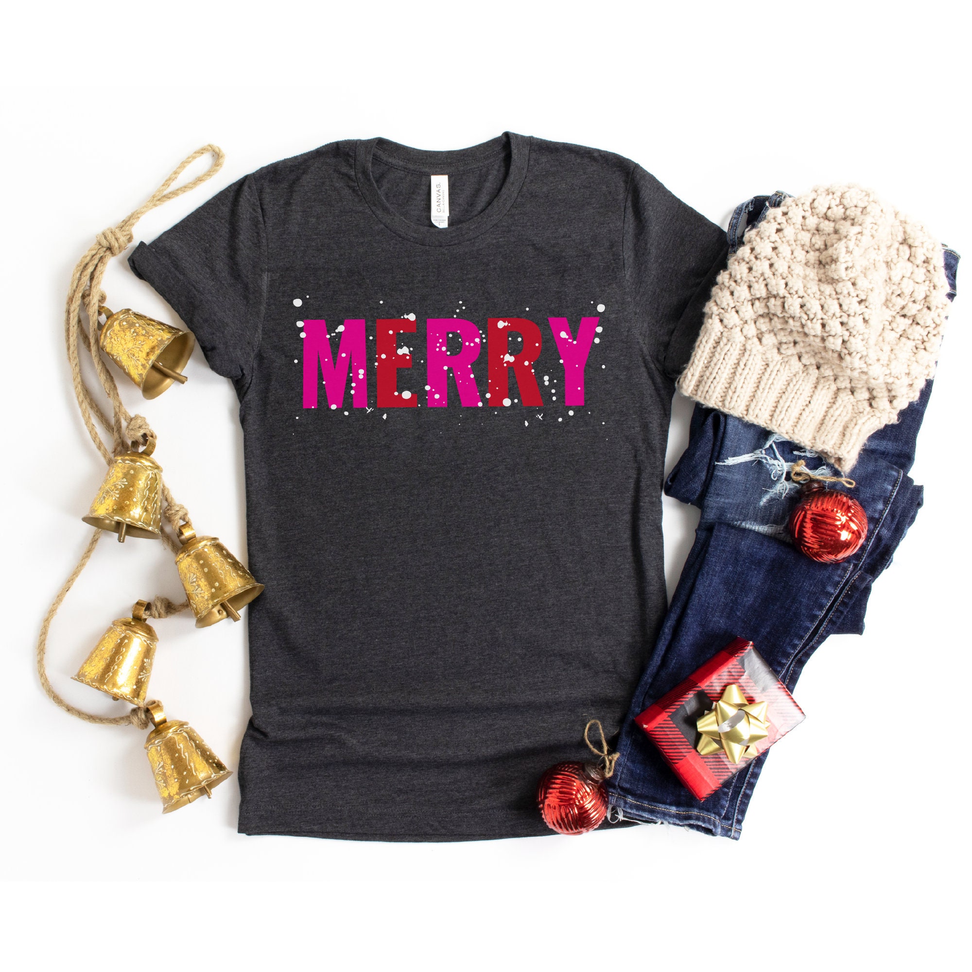 Cute Christmas Shirts for Women Christmas Tshirt Holiday - Etsy