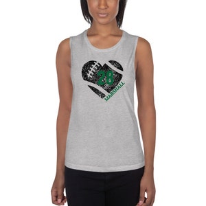 Custom Football Tanks, Football Tank Tops for Women, Personalized ...