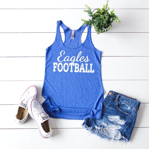 Custom Football Tanks Football Tank Tops for Women - Etsy