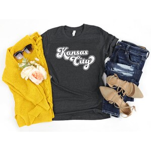 Kansas City Shirt, KC Shirt, Kansas City Graphic Tee, Womens Kansas ...