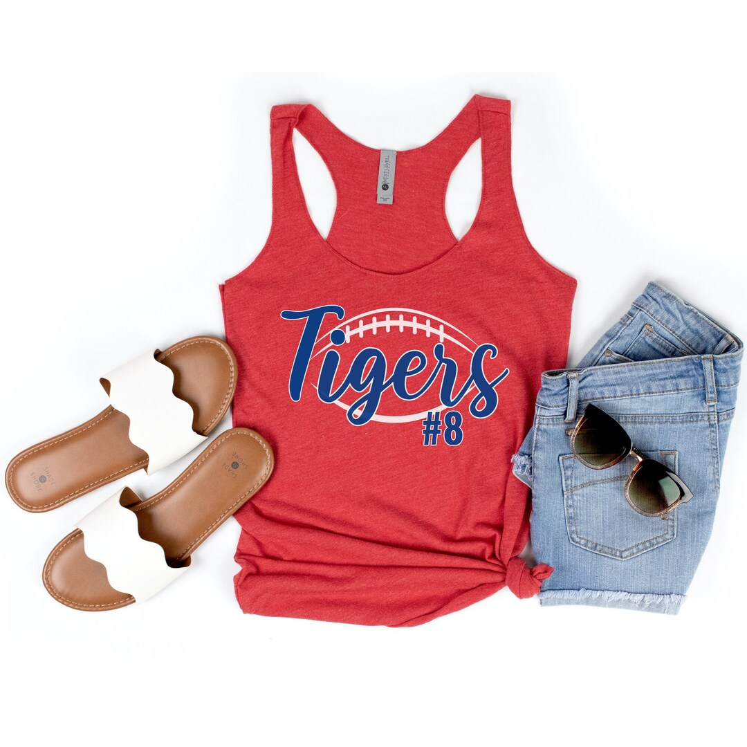 Football Mom Tank Top, Football Mom Shirt, Football Tank Top, Custom ...