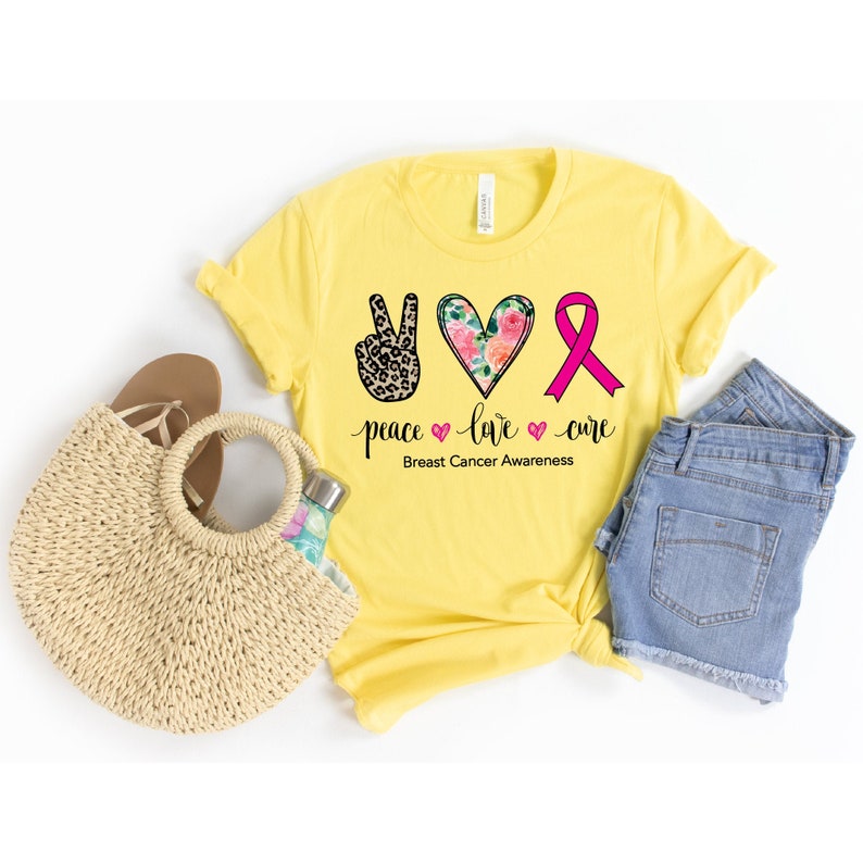 Camisa de cáncer de mama, camisa de concienciación sobre el cáncer ...