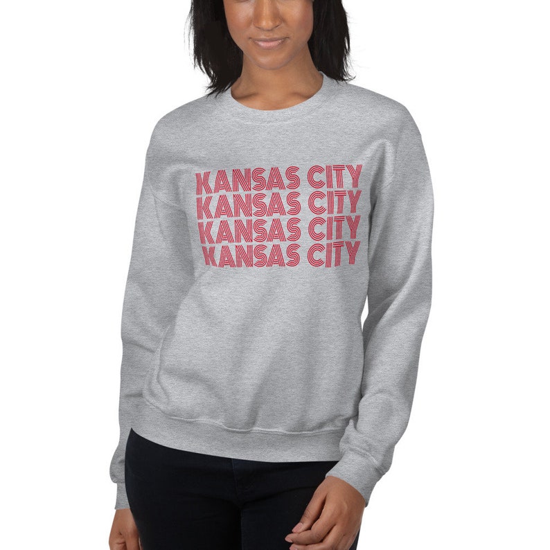 Kansas City Sweatshirt KC Sweatshirts Cute Kansas City - Etsy