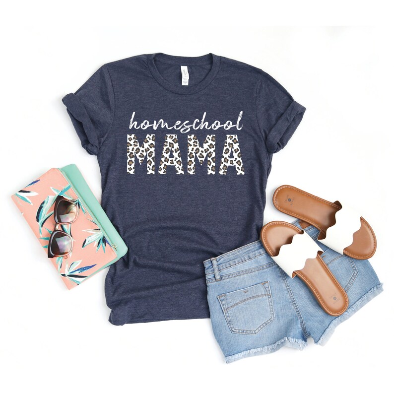 Homeschool Mama Shirt Homeschool Shirt Funny Mom TShirt Mom | Etsy