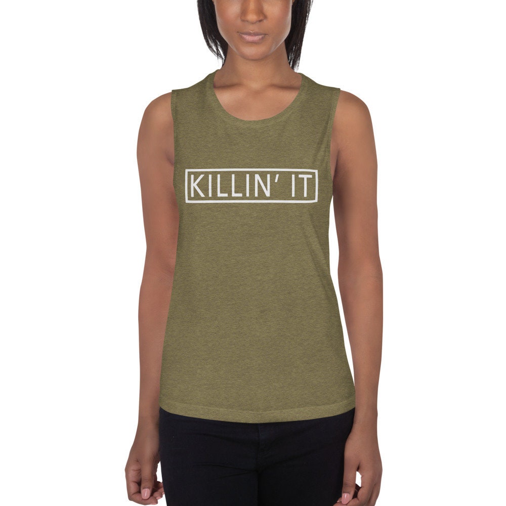 Workout Tanks for Women, Killin' It Tank Top, Workout Tanks With ...