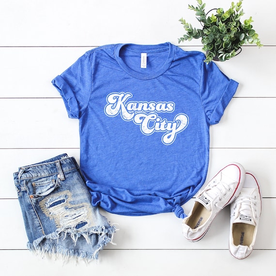 Kansas City Shirt KC Shirt Kansas City Graphic Tee Womens | Etsy