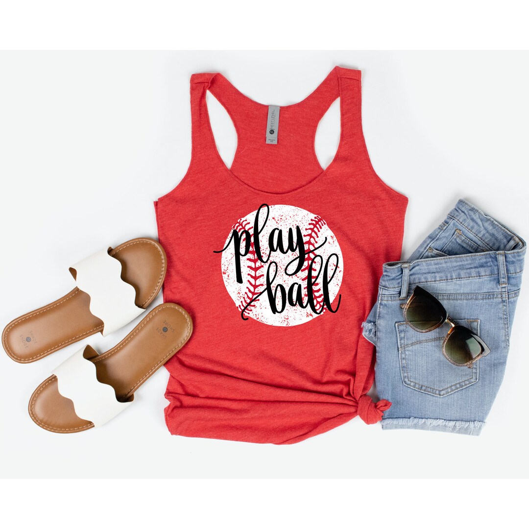 Baseball Mom Tanks, Baseball Tank Top, Baseball Shirt, Baseball Mom ...