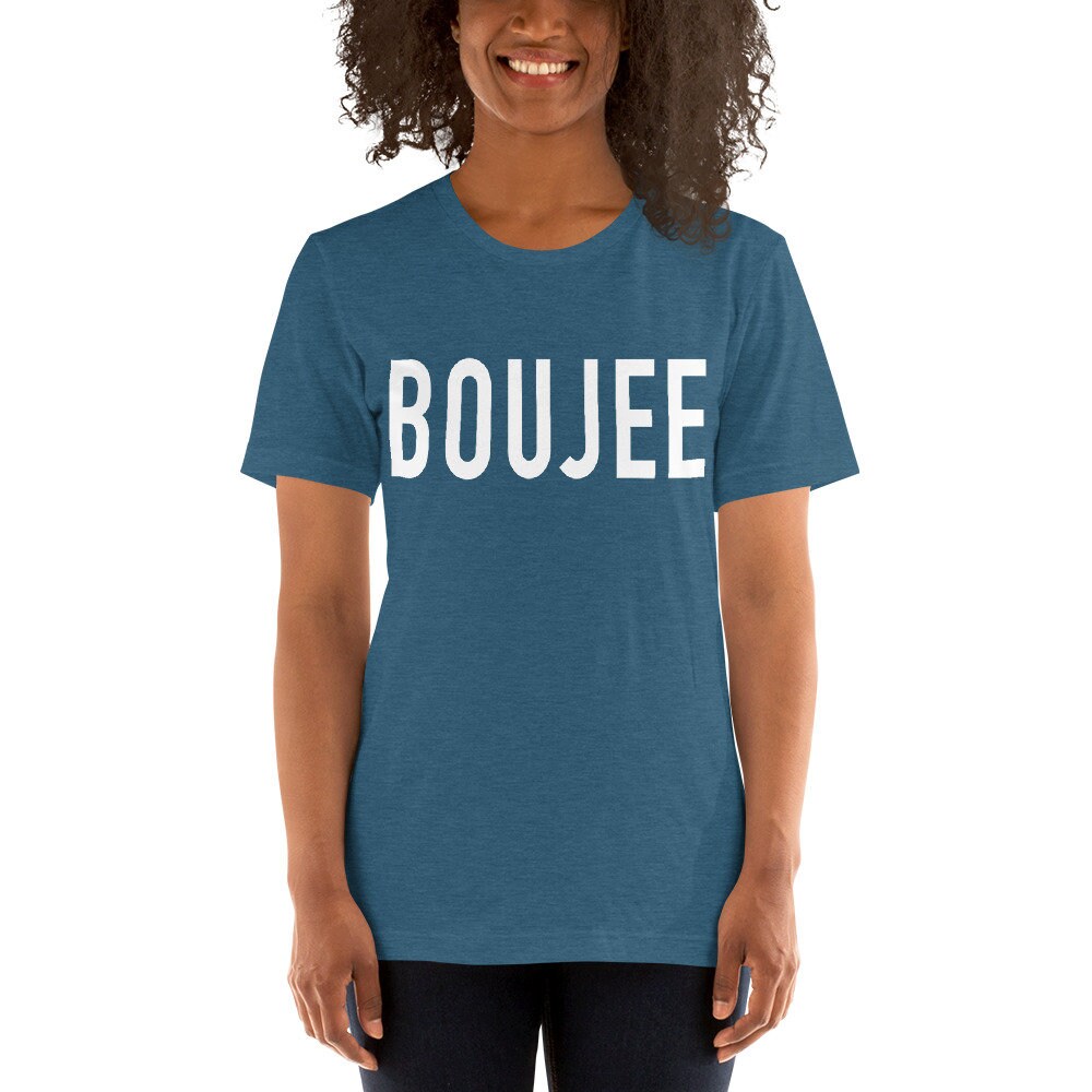 Boujee Shirt Shirts With Sayings Bad and Boujee Funny | Etsy