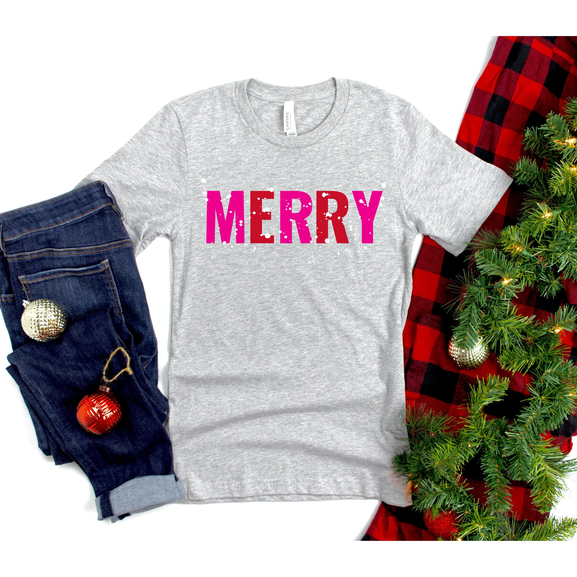 Cute Christmas Shirts for Women Christmas Tshirt Holiday - Etsy