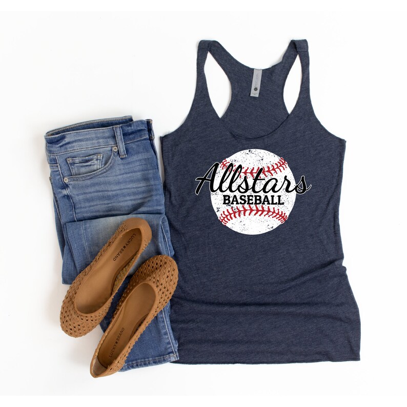 Personalized Baseball Tank Top Baseball Shirts for Women - Etsy