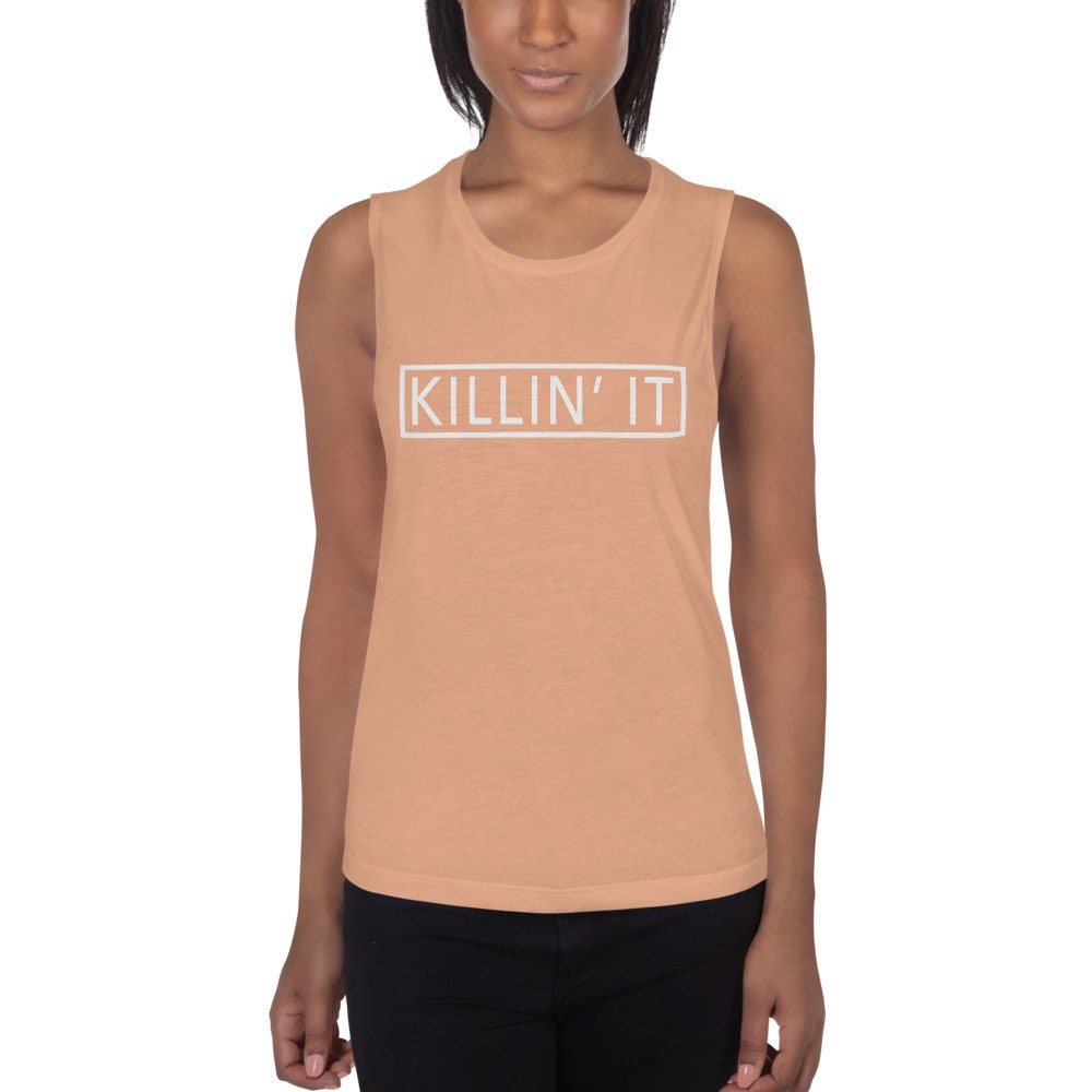 Workout Tanks for Women, Killin' It Tank Top, Workout Tanks With ...