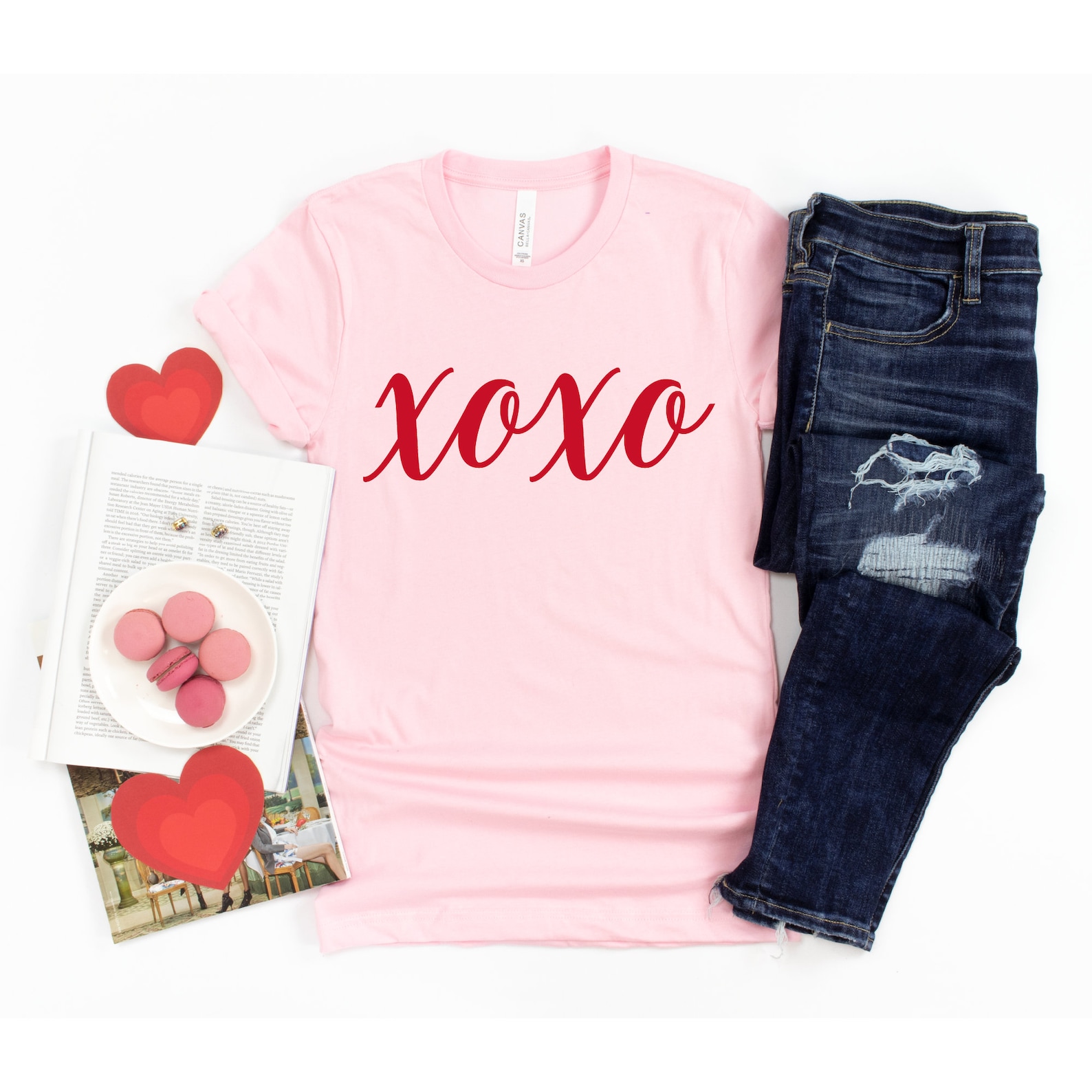 XOXO Shirt Xoxo Tshirt Valentines Shirt Womens Valentine - Etsy