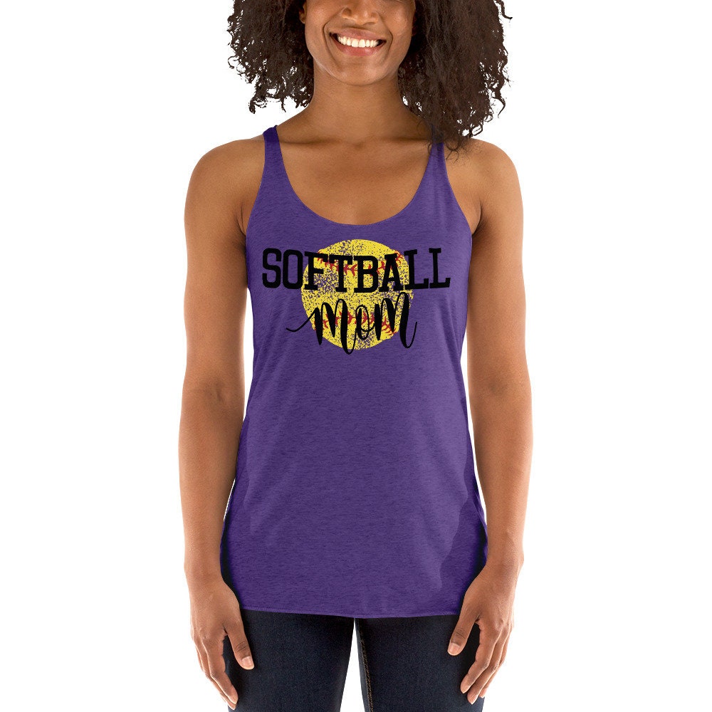 Softball Mom Shirts Softball Tank Top Softball Mom Tank | Etsy
