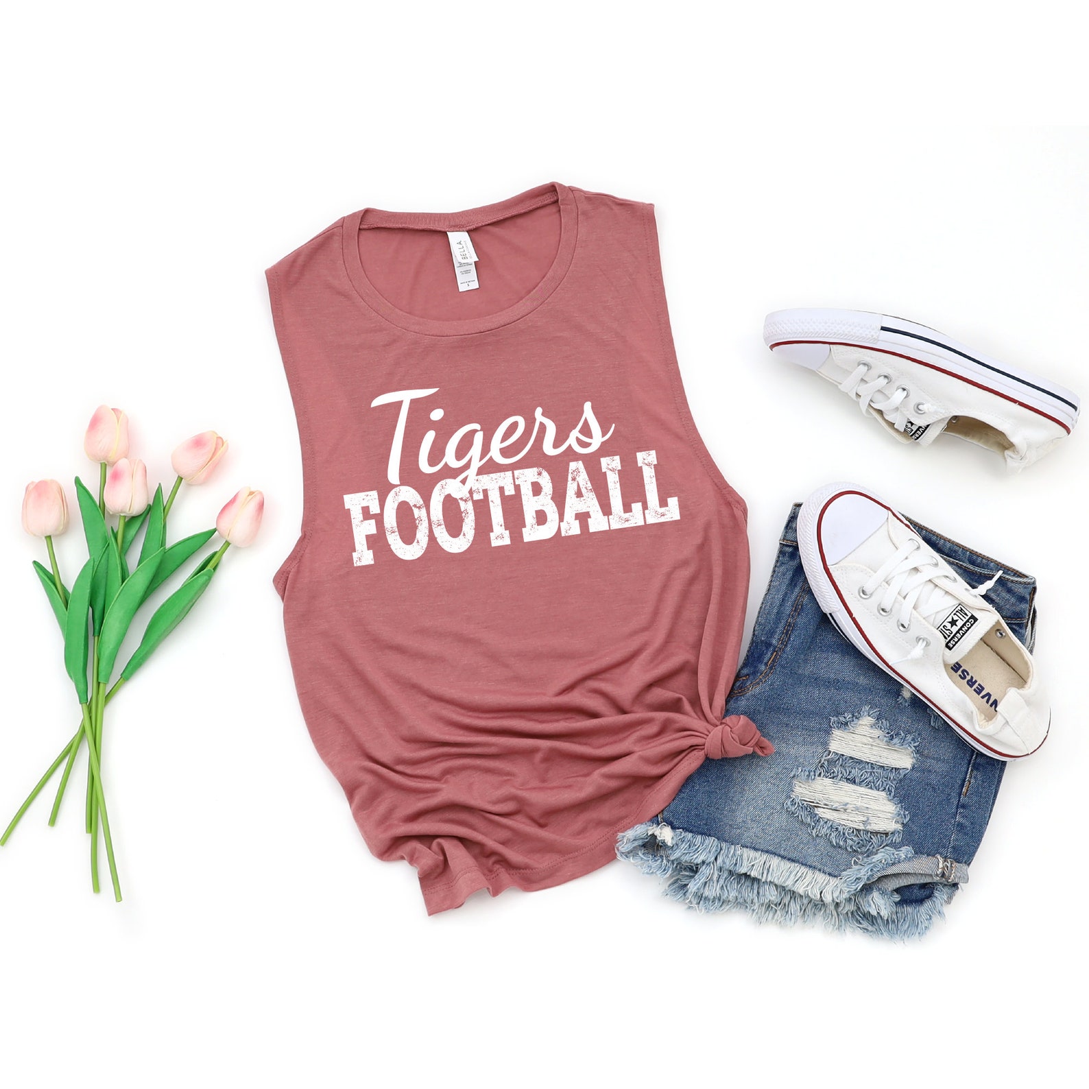 Custom Football Tank Tops for Women Personalized Football | Etsy