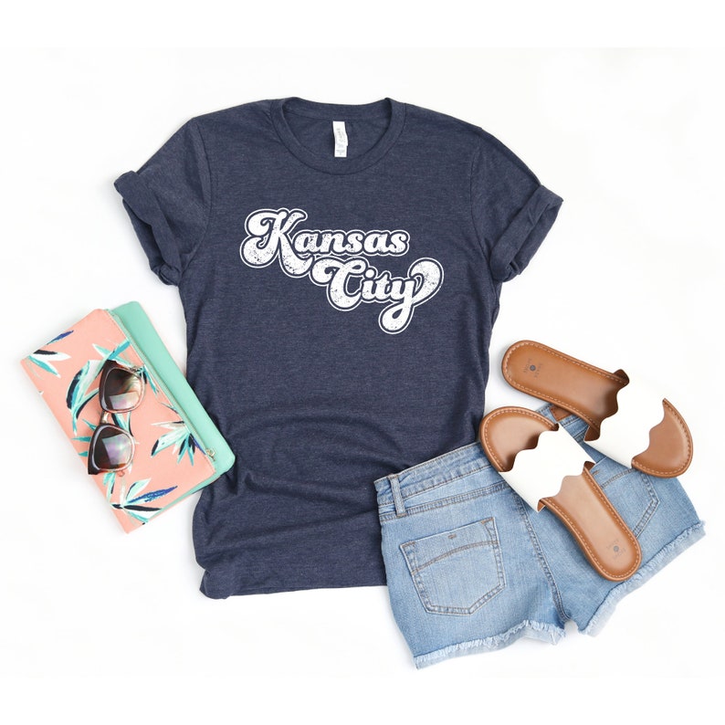 Kansas City Shirt KC Shirt Kansas City Graphic Tee Womens - Etsy