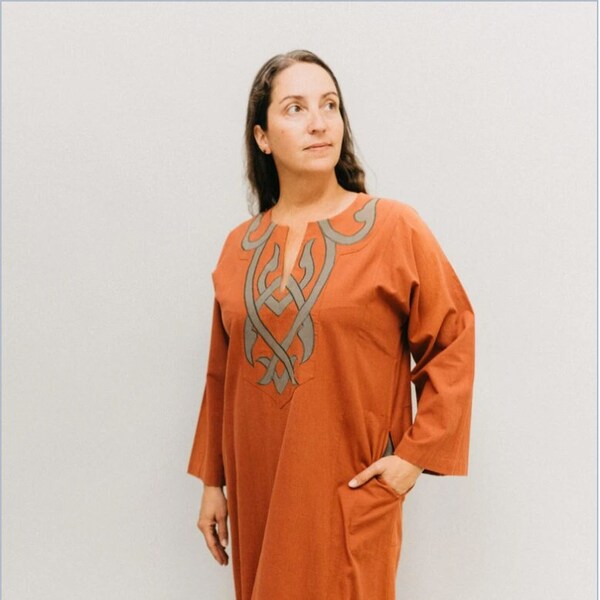 African Robe Sewing Pattern - Etsy