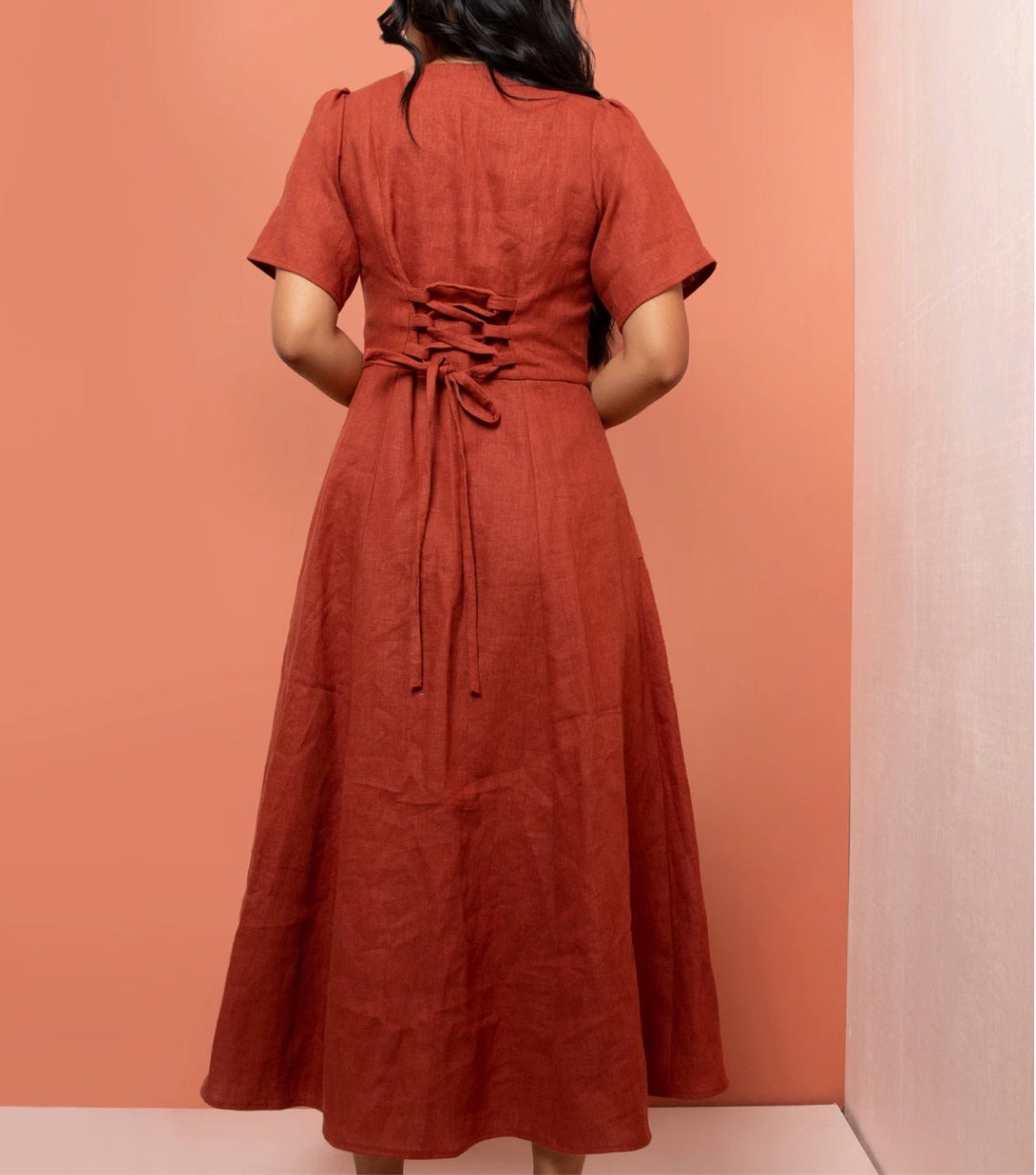 Friday Pattern Co 018 Hughes Dress Paper Sewing Pattern Sizes Xs 7x