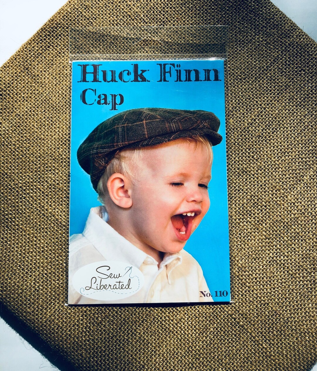 Sew Liberated 110 the huck Finn Cap Kids Paper Sewing Pattern Size 6 ...