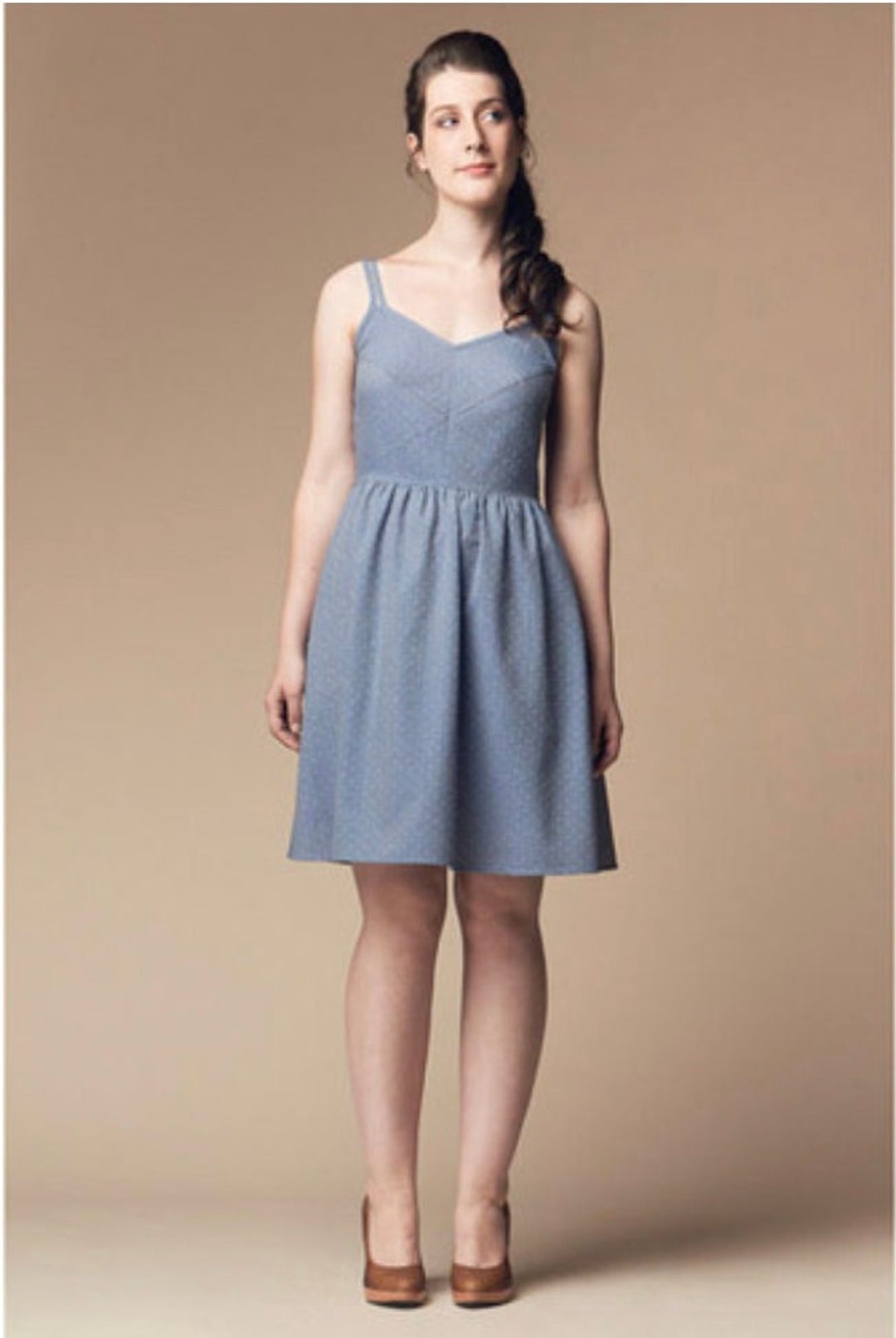 Deer and Doe Centauree Paper Sewing Pattern French Designed Sundress ...