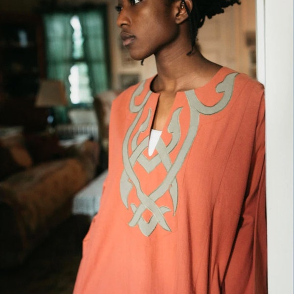 African Robe Sewing Pattern - Etsy