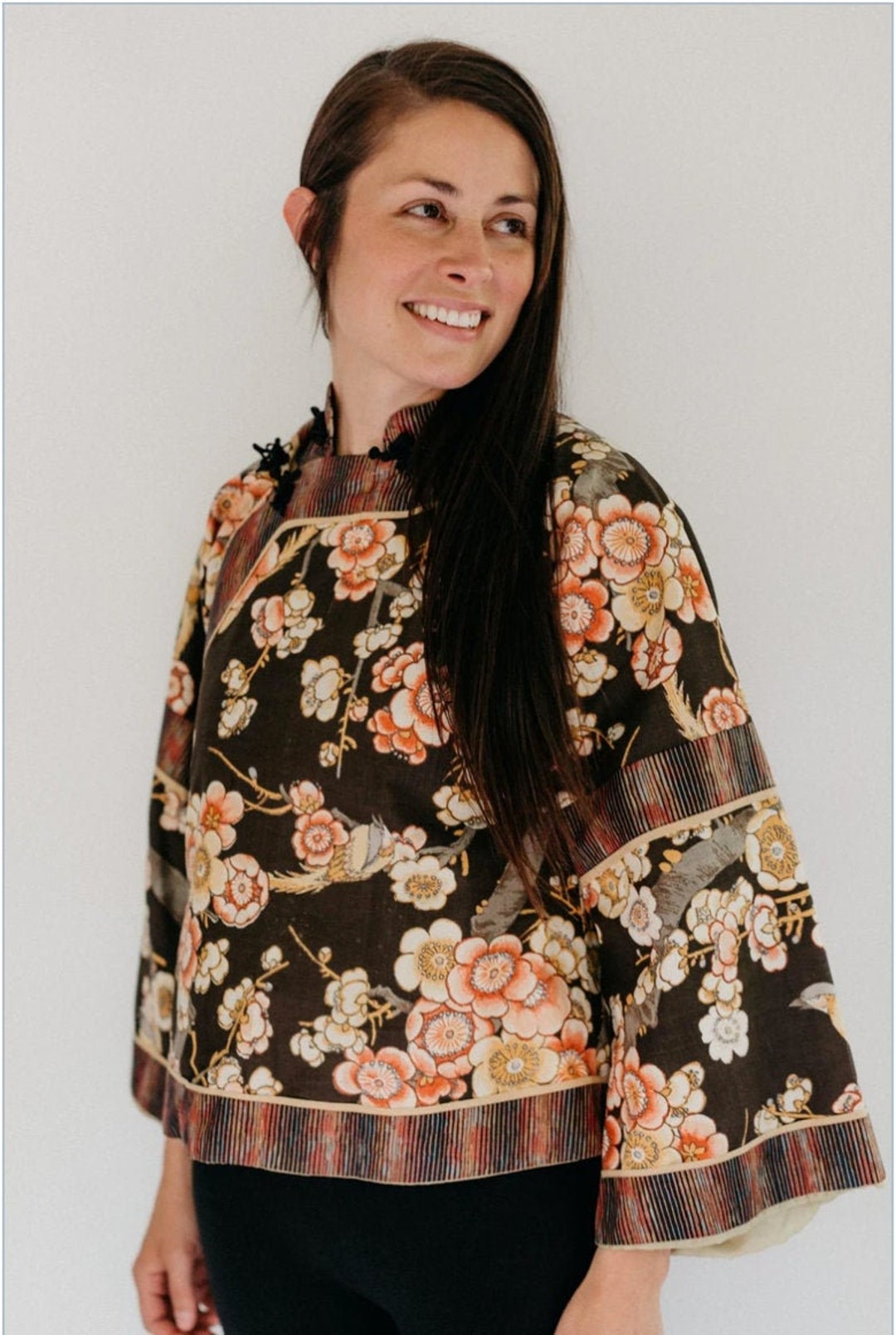 Women's Chinese Jacket Paper Sewing Pattern Elegant 4,000 Year Old ...