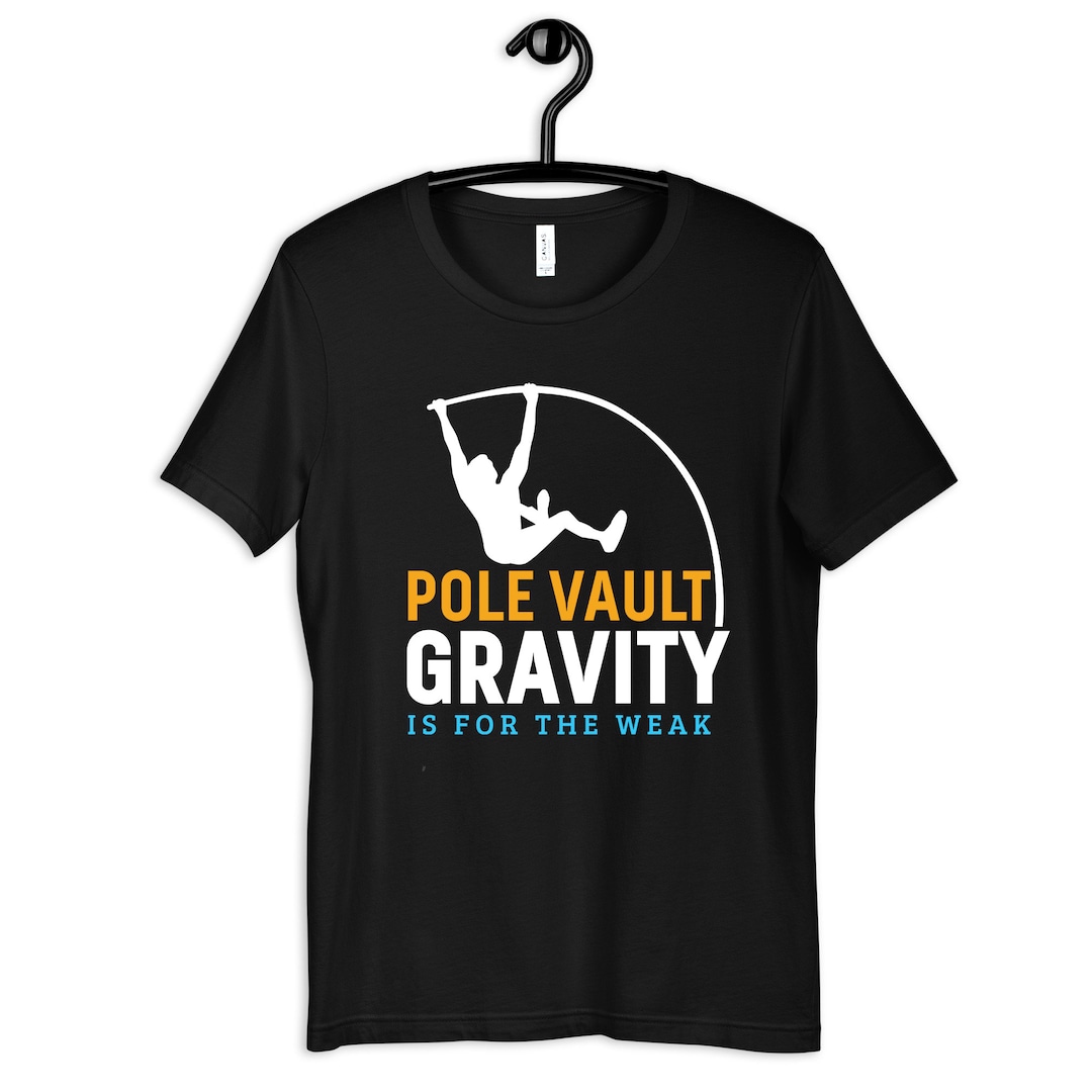 Pole Vaulting Shirt, Funny Pole Vaulter T-shirt, Pole Vault Tee, Kids ...