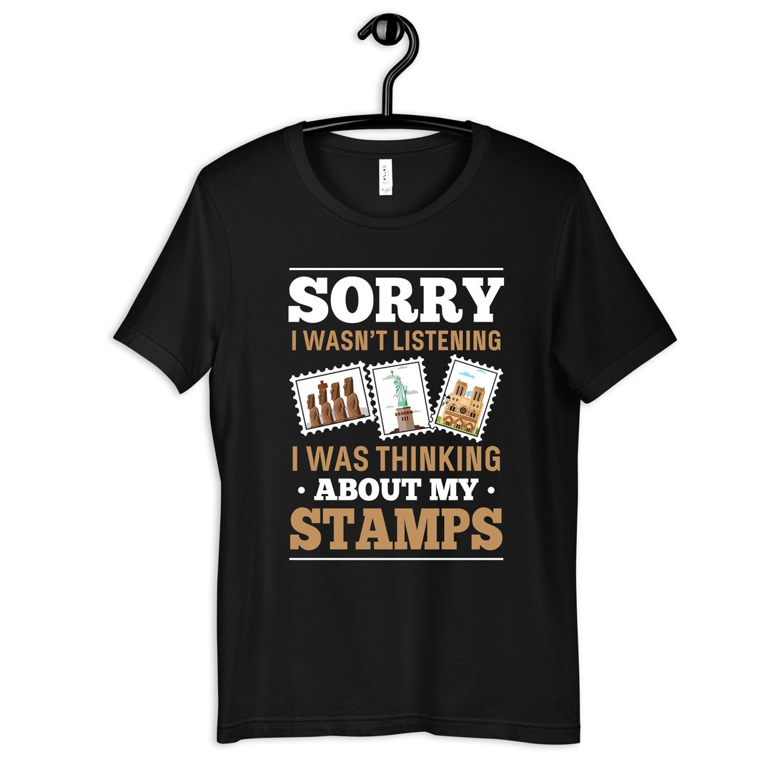 Stamp Collector Shirt, Funny Stamp Collecting T-shirt, Philately Tee ...