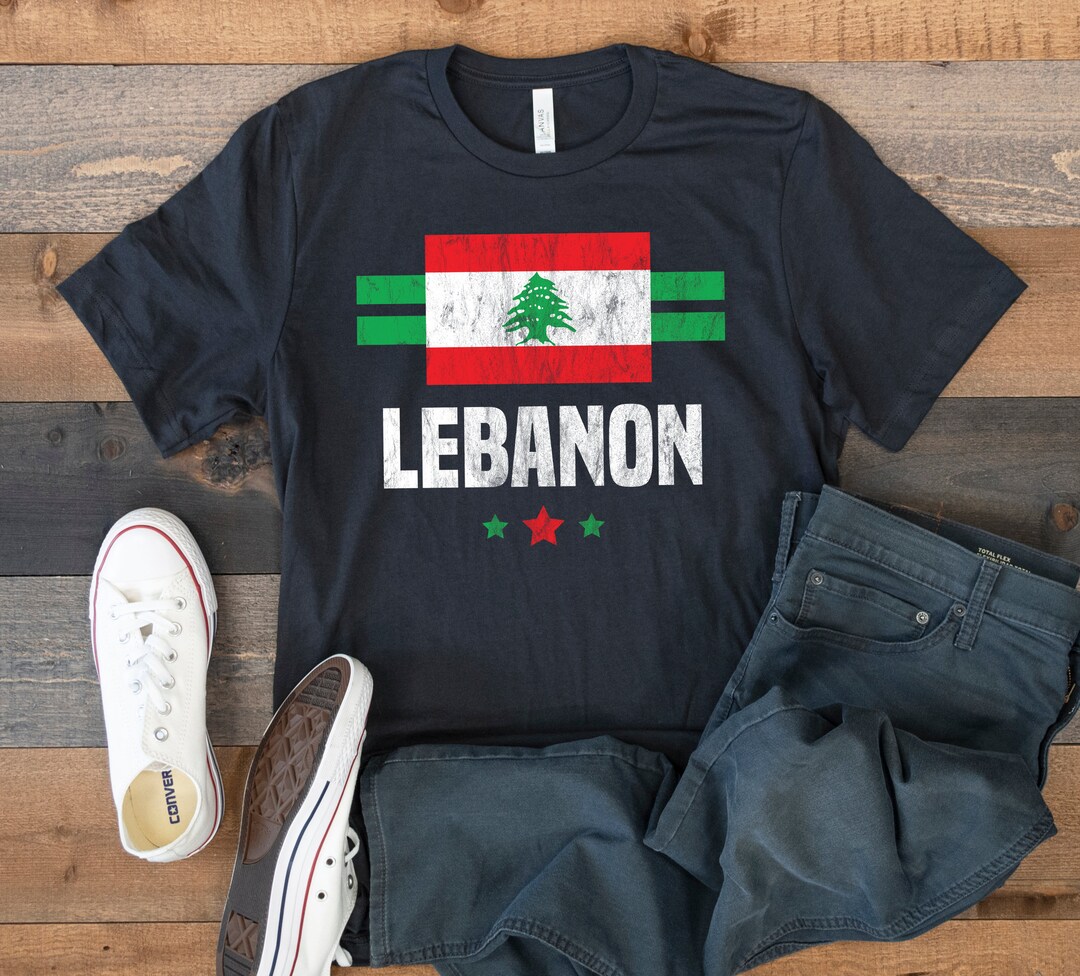 Lebanon Flag T-shirt, Lebanon Tee, Lebanese Tank Top, Hoodie ...