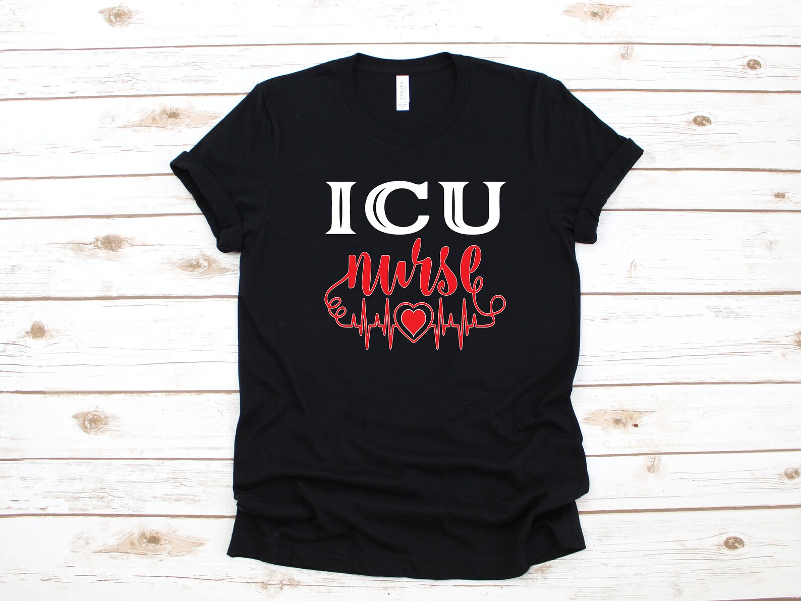ICU Nurse Shirt Emergency Room Intensive Care - Etsy Nederland