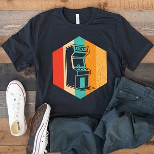 Retro Arcade T-shirt, Arcade Gamer Tee, Gaming Kids Hoodie, Tank Top ...
