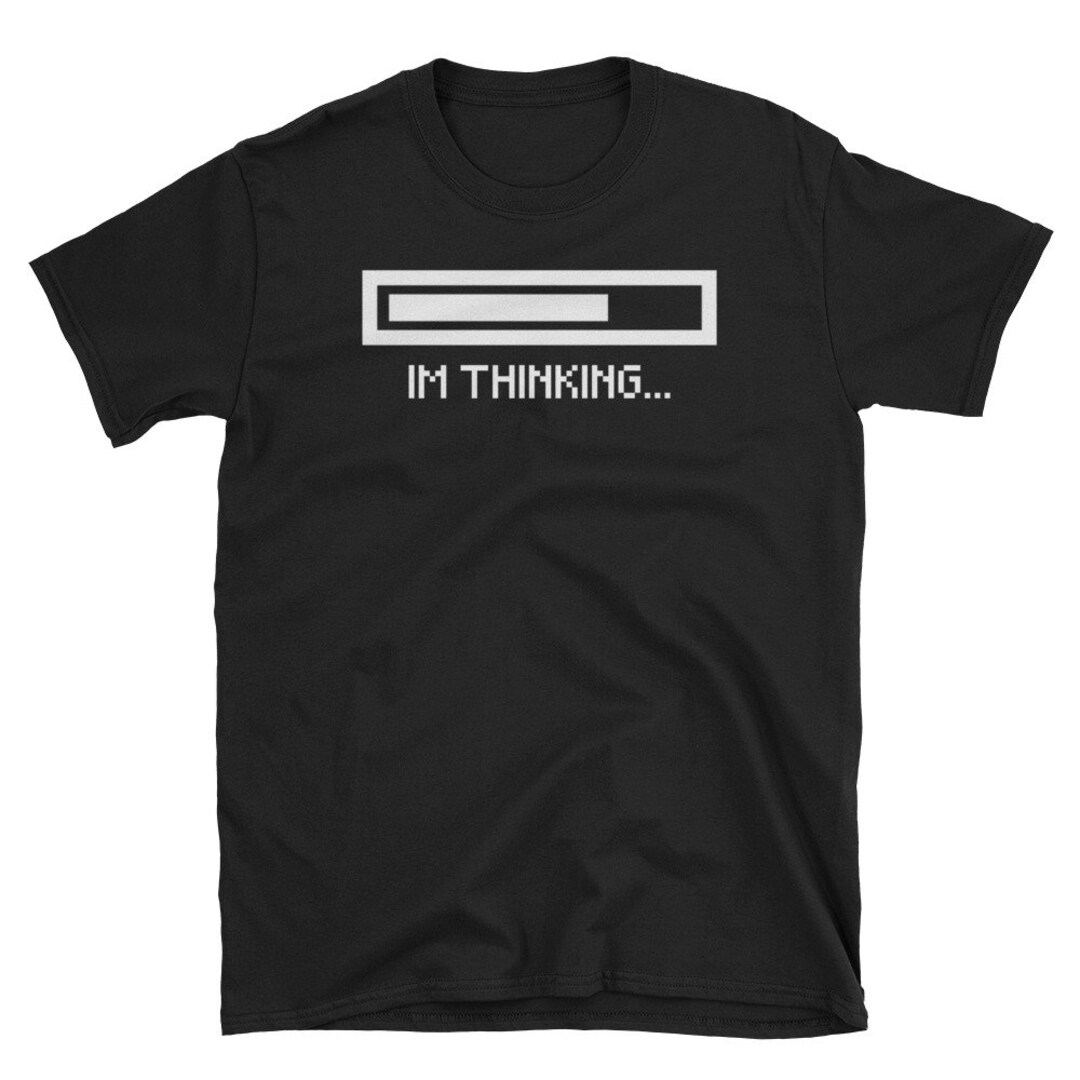 Funny Computer Shirt Buffering Computer Technician System Admin T Shirt ...