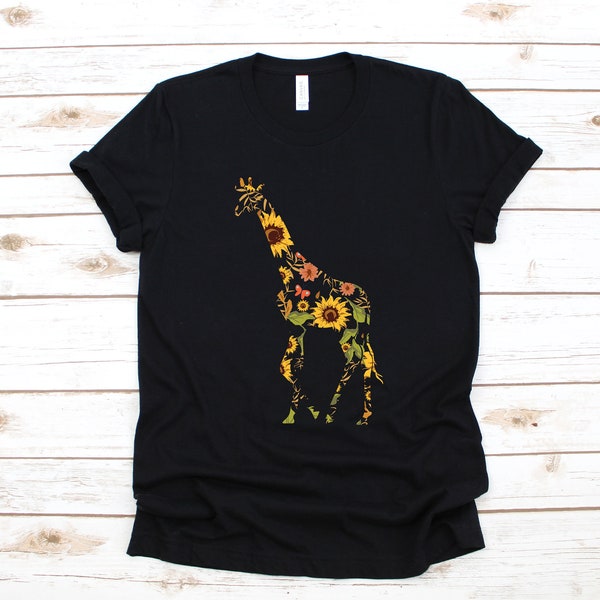 Giraffe T Shirt - Etsy
