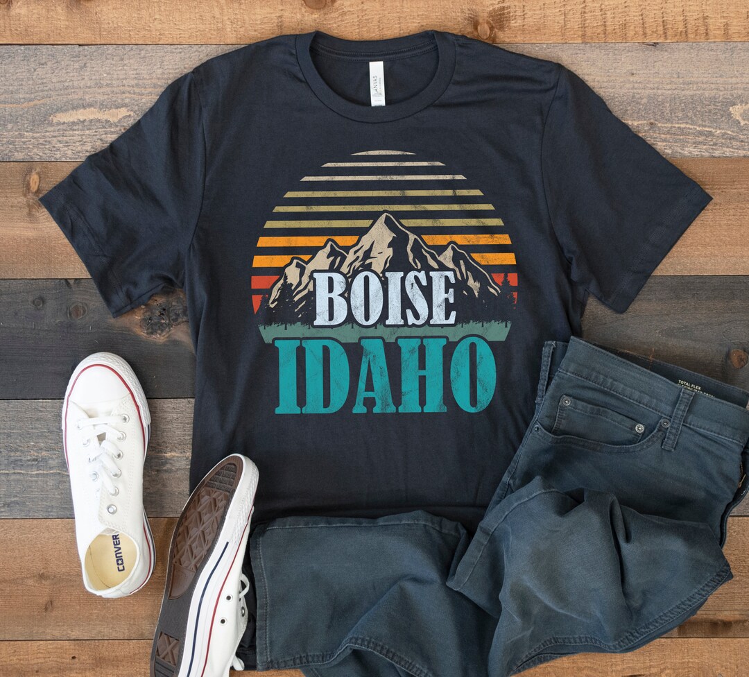 Boise T-shirt, Boise Idaho Tee, Mountains, Tank Top, Hoodie, Sweatshirt ...
