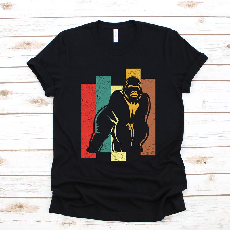 Gorilla Shirt - Etsy