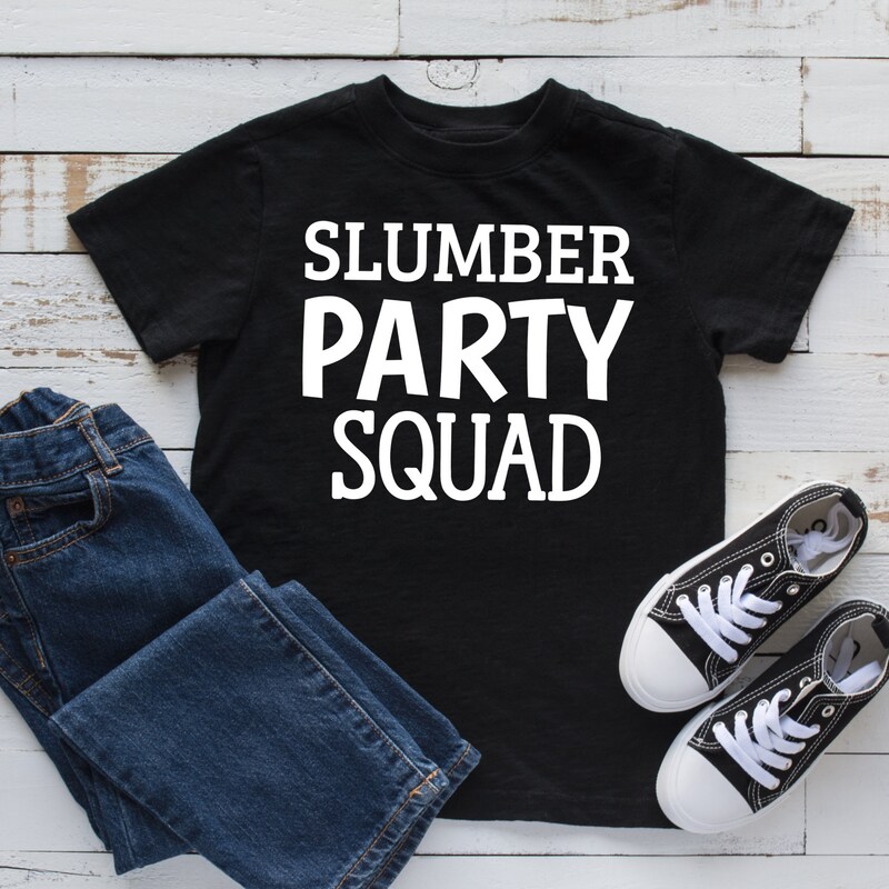 Slumber Party Squad Shirt - Etsy