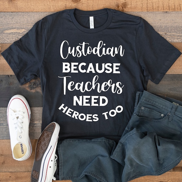 School Custodian Tshirts - Etsy