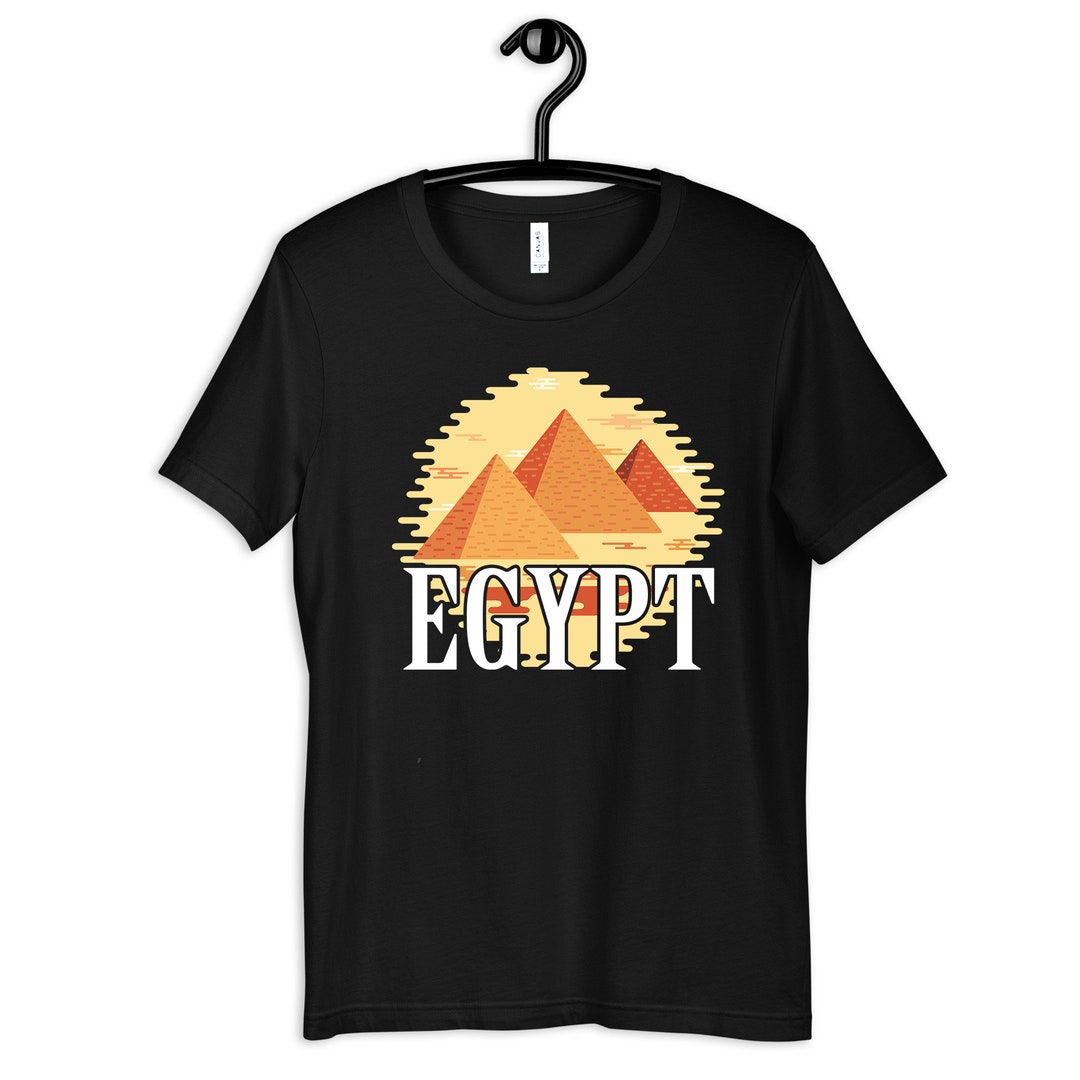 Egypt Pyramid T-shirt, Sphinx Hoodie, Desert Tees, Pharaoh Long Sleeve ...