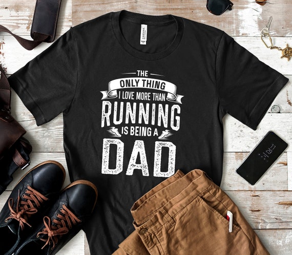 Running Dad T-shirt Running Dads Fathers Day Marathon - Etsy