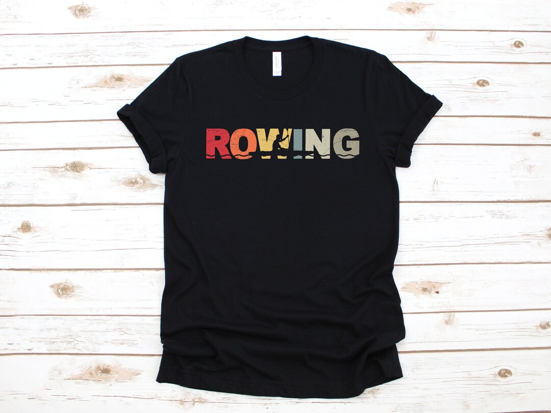 Retro Rowing T-shirt, Rower Shirt, Rowing Coach, Rowing Crew Team, Tank ...