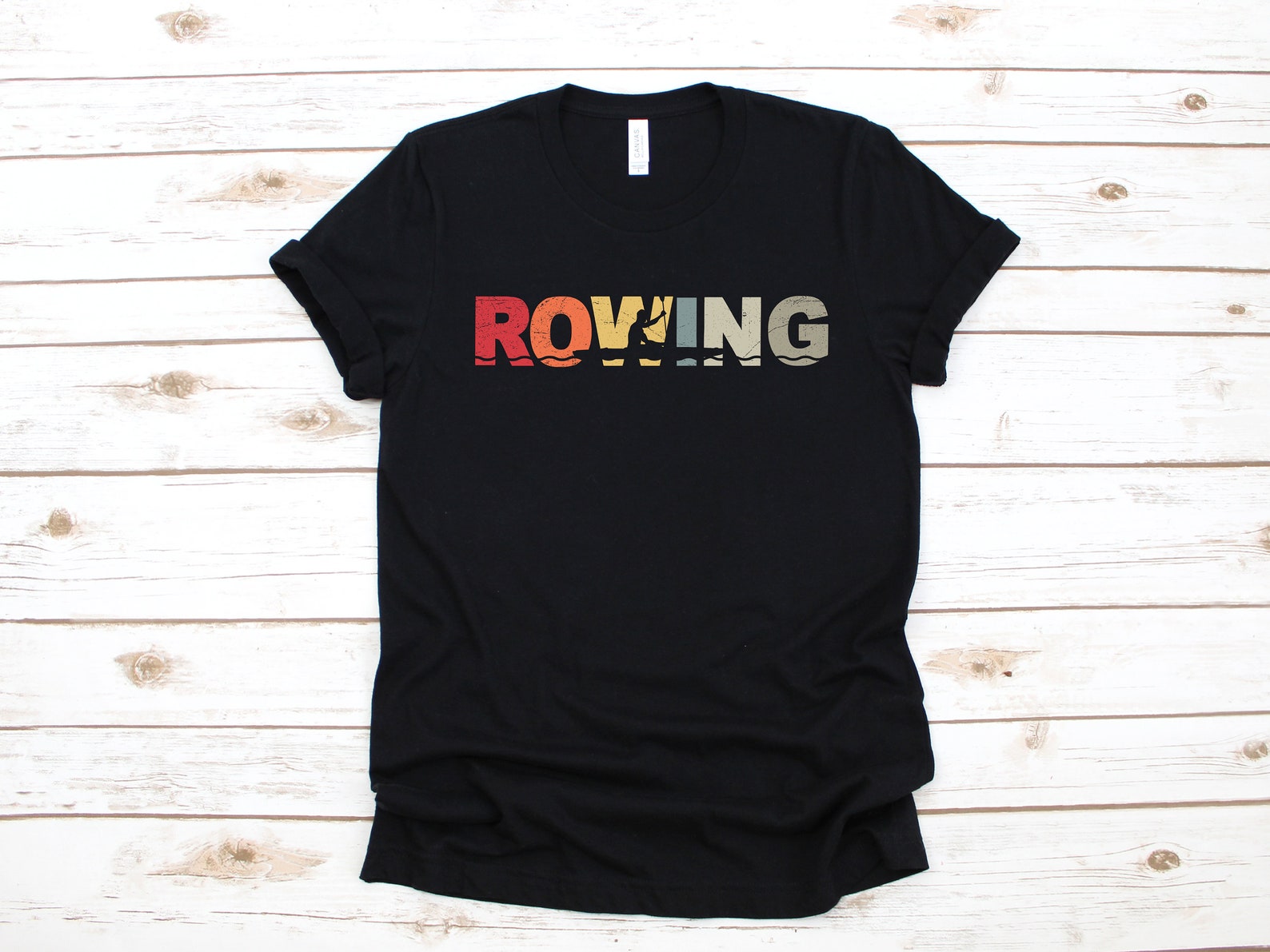 Retro Rowing T-shirt Rower Shirt Rowing Coach Rowing Crew - Etsy