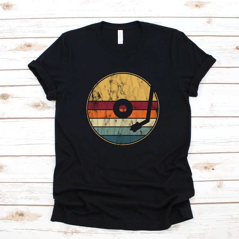 Vinyl Record Shirt - Etsy