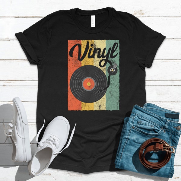 Vinyl Record Shirt - Etsy