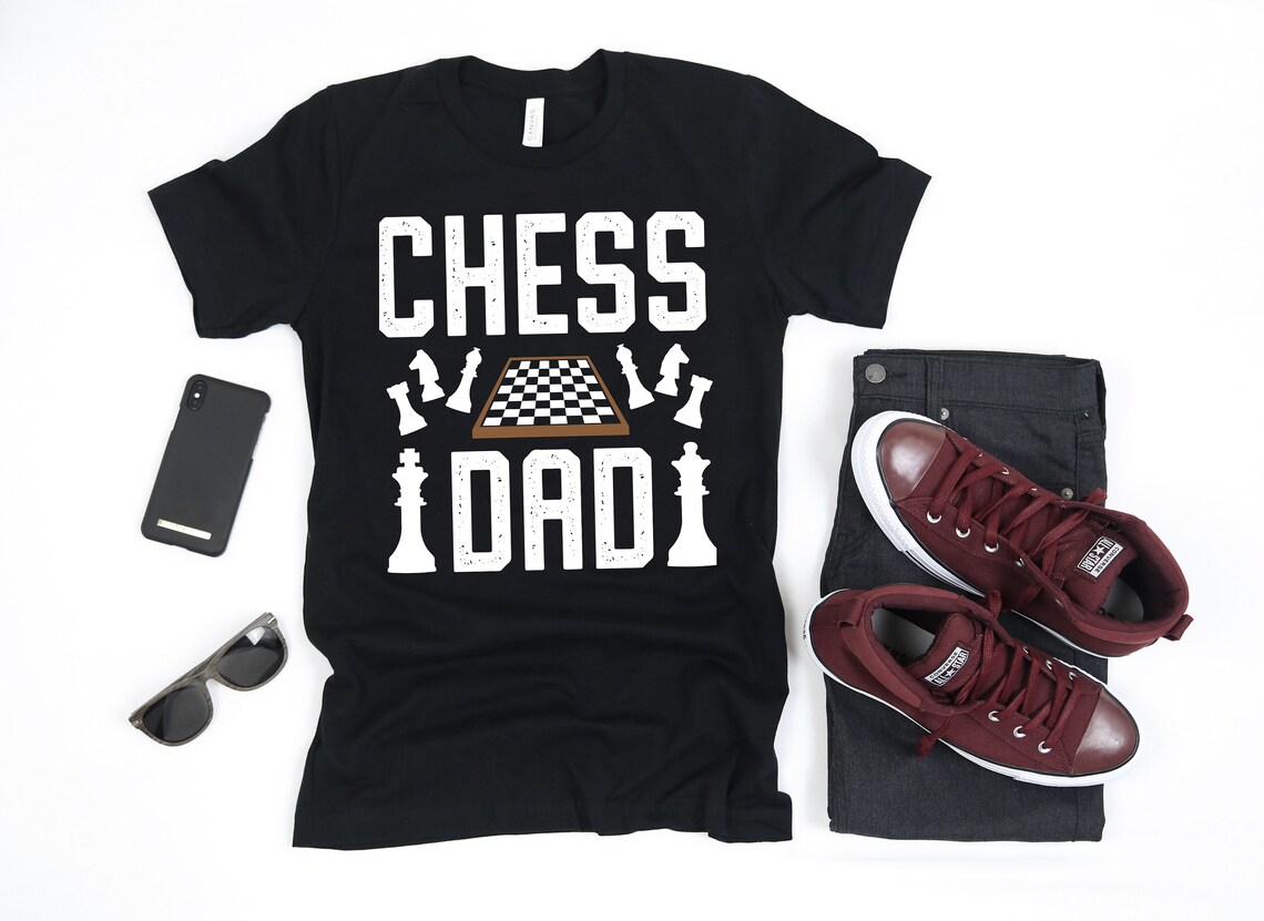 Chess Dad T-shirt, Funny Chess Dad Shirt, Fathers Day Chess Tee, Tank ...