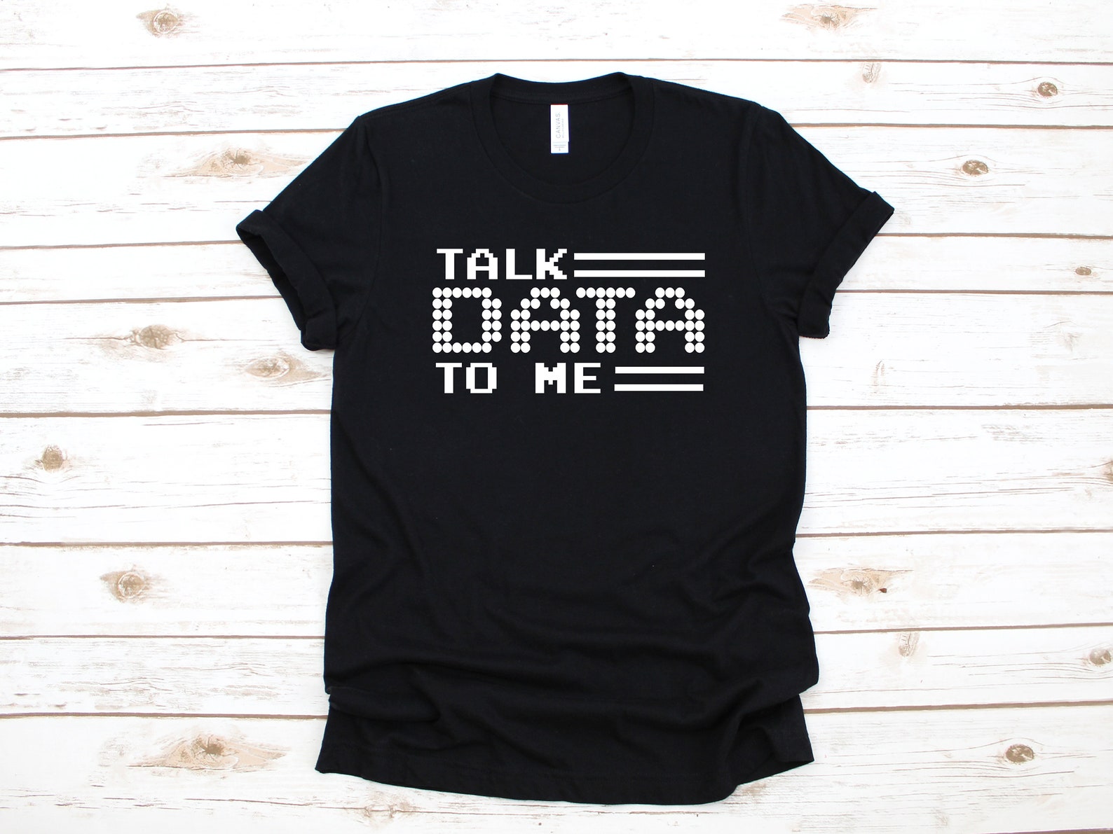 Talk Data to Me Shirt, Funny Big Data T-shirt, Statistics Big Data ...