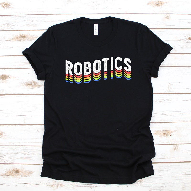 Robot T Shirt - Etsy