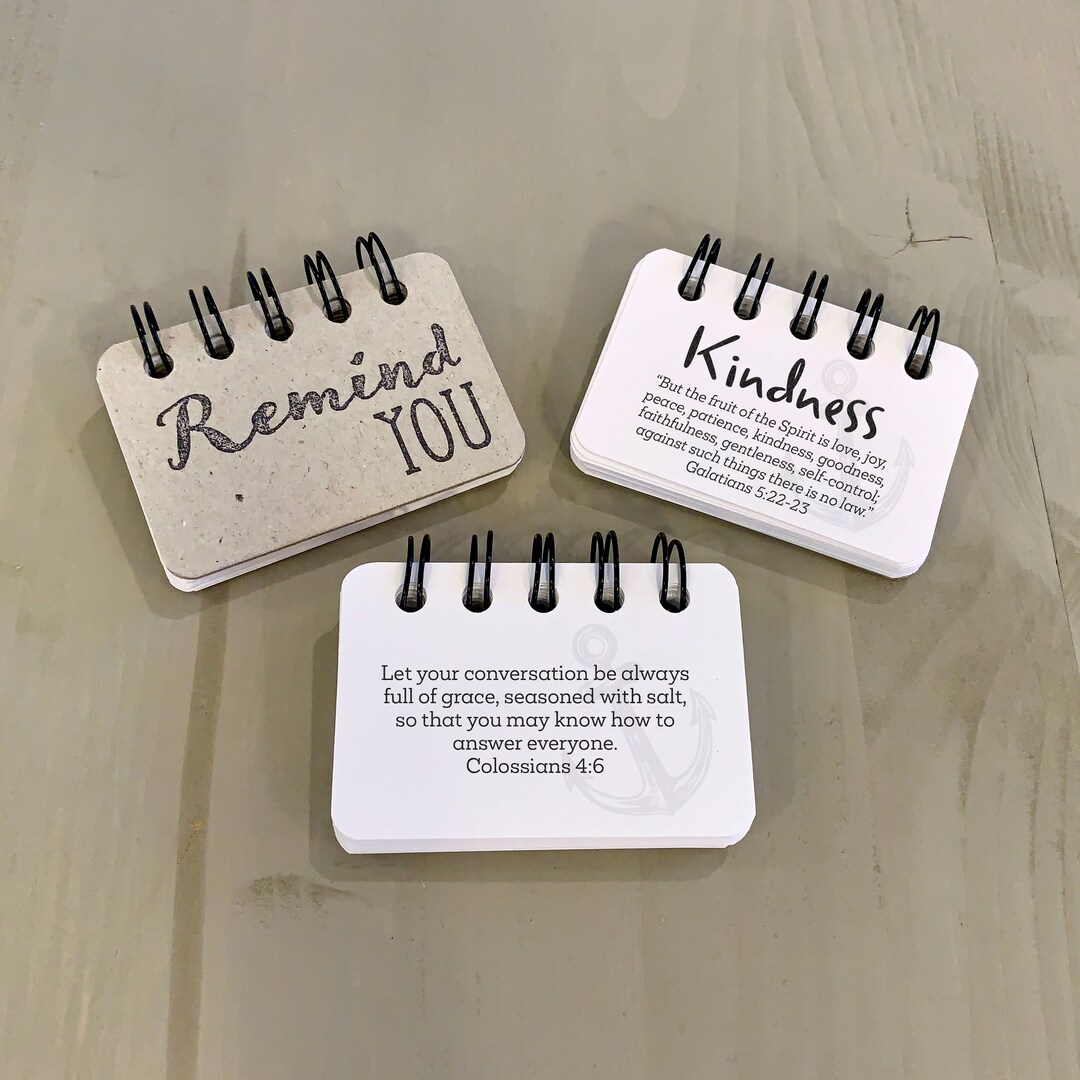Kindness Scripture Card Bible Verse Card Scripture Gift Custom Prayer ...