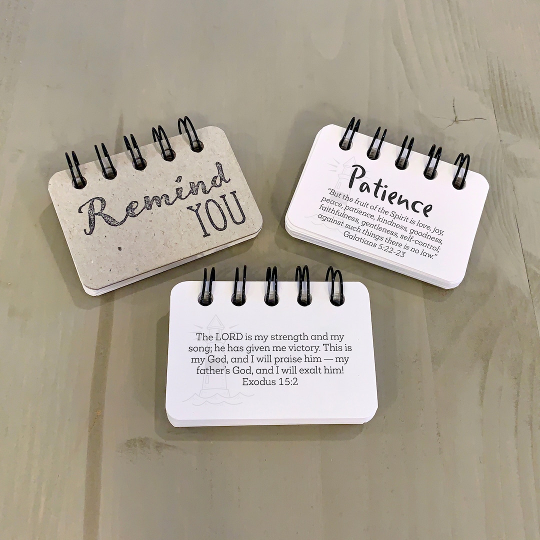 Patience Scripture Card Bible Verse Card Scripture Gift Custom Prayer ...