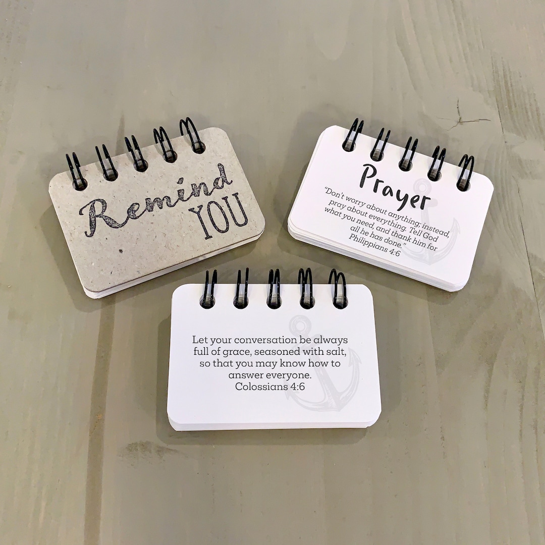 Prayer Scripture Card Bible Verse Card Scripture Gift Custom Prayer ...
