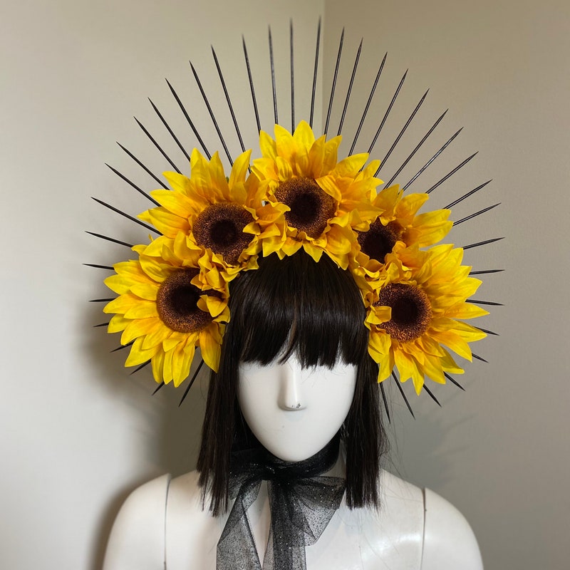 Sunflower Crown - Etsy